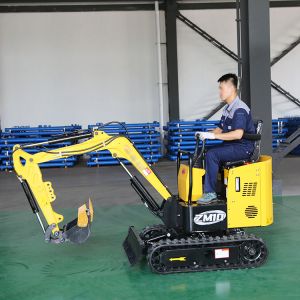 Quality Electric Mini Excavator Transport Easy Orchard Bucket Crawler Small Digger for sale