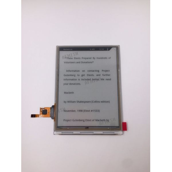 Quality 6 Inch E Ink Display with Touch Panel Original Version for Pocketbook 626 Basic for sale