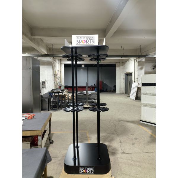 Quality Baseball Bat Rack 30”W x 30“D x 89”H for sale