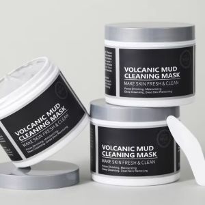 Quality OEM ODM Mud Mask Facial Care Blackheads Acne Gently Clean Pore Volcanic Mud for sale