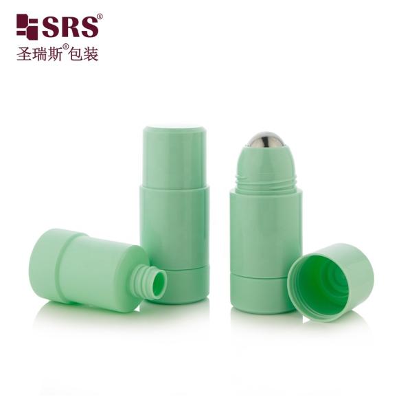 Quality Refillable PP PCR Roll On Bottle 50ml 75ml for Cosmetic Deodorant for sale