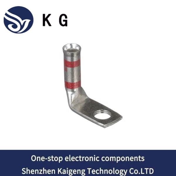 Quality LCAF8-14F-L Panduit Compression Lugs Flared Barrel 8 AWG Wire 1/4" Stud Hole 90 for sale