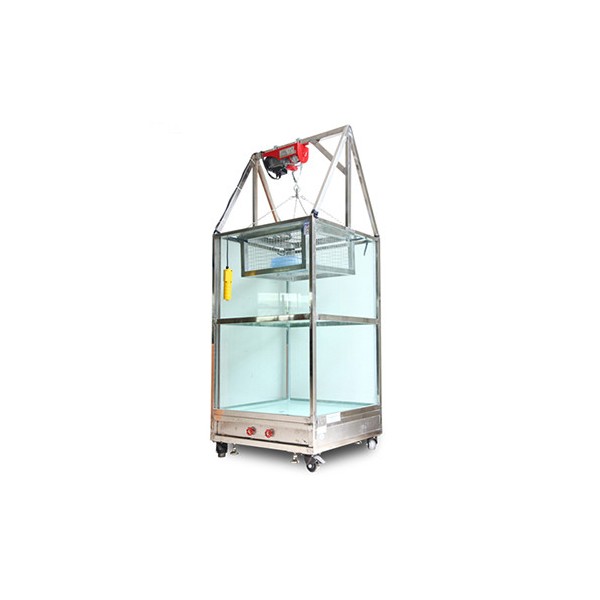 Quality IPX7 Immersion Glass Tank Ingress Protection Test Equipment for sale