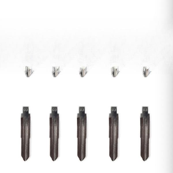 Quality Custom Logo Keydiy Universal Remotes Flip Key Blade for Auto Car and Fast Shipping for sale