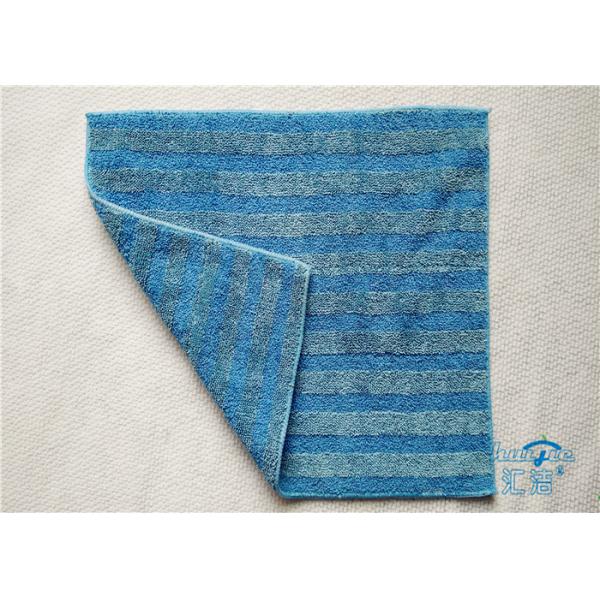 Quality Multi-Functional Replacement Microfiber Wet Towel Mop Pad Blue Foldable for sale
