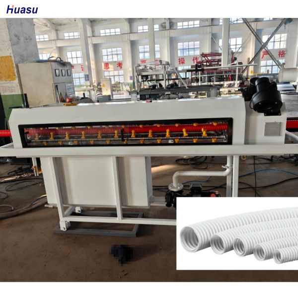 Quality Corrugated Pipe Production Line Extrusion Line Platform Facilitating Automated for sale
