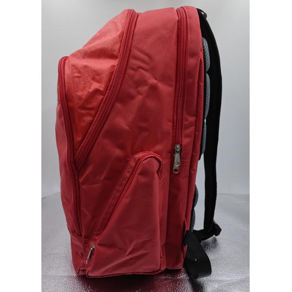 Quality Fashion Red Padel Racket Bag Lightweight Polyester Unisex Backpack Bags for sale