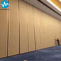 Quality Soundproof Movable Partitioning Wall System For Banquet Hall for sale