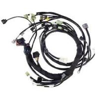 Quality 100cm Wire Harness Cable Assembly Double Shield 18awg Signal For Car Audio for sale