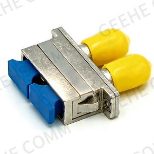 Quality SC Female to ST Female Duplex Fiber Optic Hybrid Adapter for sale