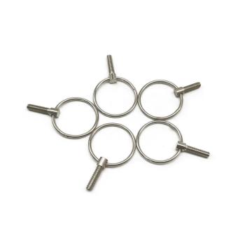Quality C1008 Non Standard Fastener , M6x16 small stainless steel eye screws for sale