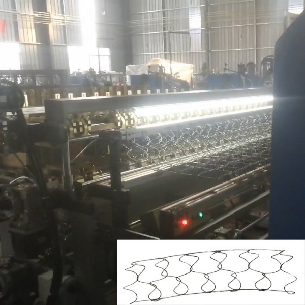 Quality 3 Phase Spring Mattress Making Machine Assemble Mattress Conjoined Coiling for sale