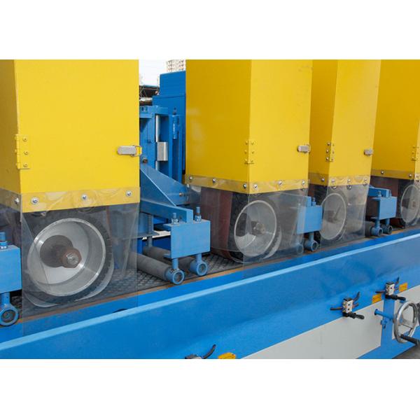 Quality Abrasive Belt Flat Plate Grinding Metal Sanding Machine Safety Operation for sale