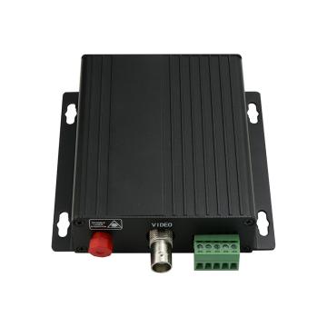 Quality 1 Channel Analog CCTV Video RS485 Data Fiber Media Converter 720P DC5V for sale