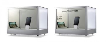 47'' Transparent Lcd Kiosk Digital Signage , Multitouch Lcd Showcase