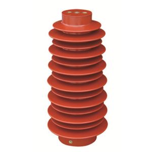 Quality 140X380mm Epoxy Resin Support Capacitor Insulators , Electrical Post Insulators for sale