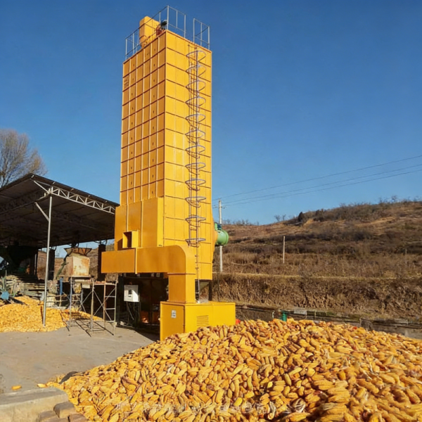 Quality 10-15 Tons Batch Type Grain Dryer Machine Designed For Indonesia Market for sale