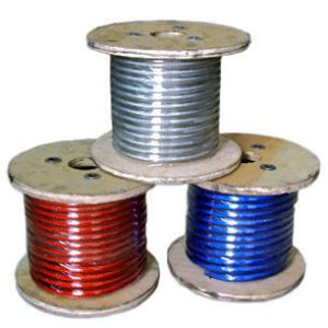 Quality High Tensile PVC Coated Galvanized Iron Wire Stranded Crane Lifting Rope Steel for sale