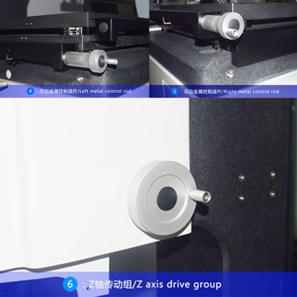 Quality Manual Optical Coordinate Measuring Machine with 3um Accuracy and OEM ODM for sale