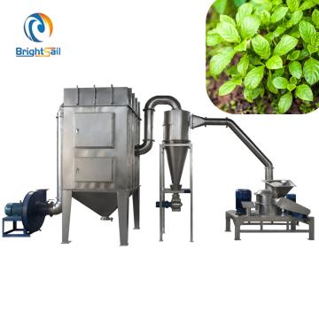 Quality 20kg/H Production SS304 11kw Herbal Powder Machine for sale