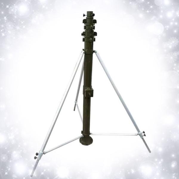 Quality 2M Adjustable 6063 Alu Alloy Telescoping Antenna Tower for sale