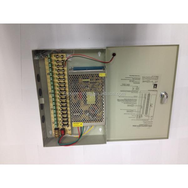 Quality 12V Output CCTV Power Supply 120W 18CH for Over-voltage Protection and CCTV for sale