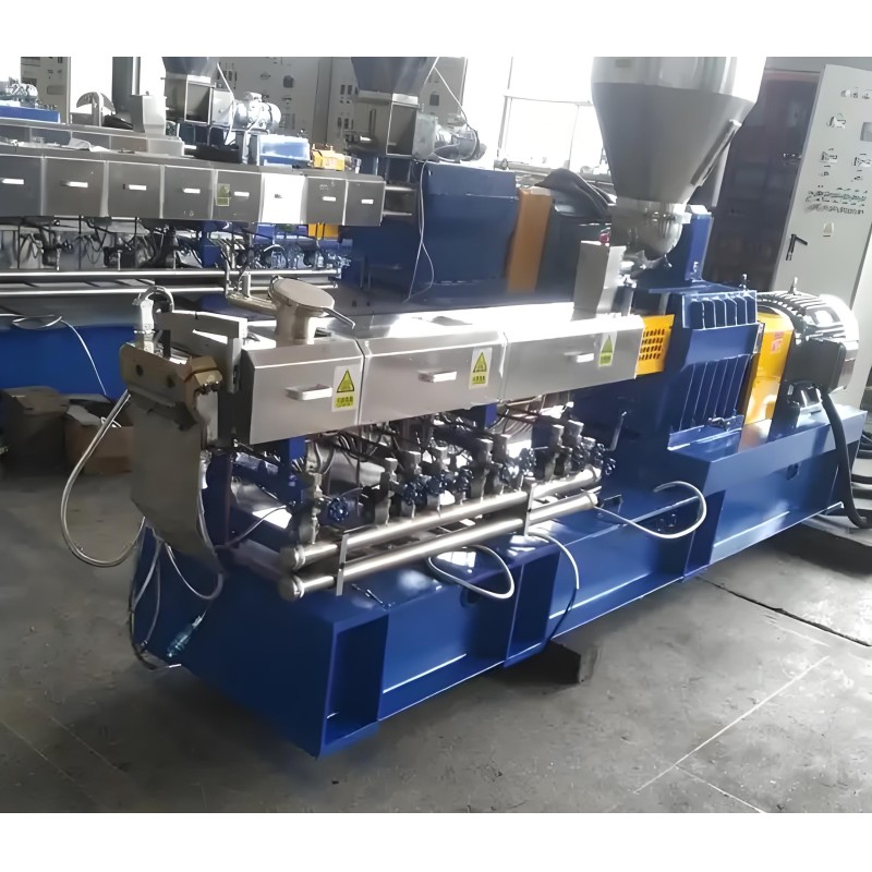 Quality Flame Retardant Engineering Plastic Modification Twin Screw Extruder PC ABS for sale