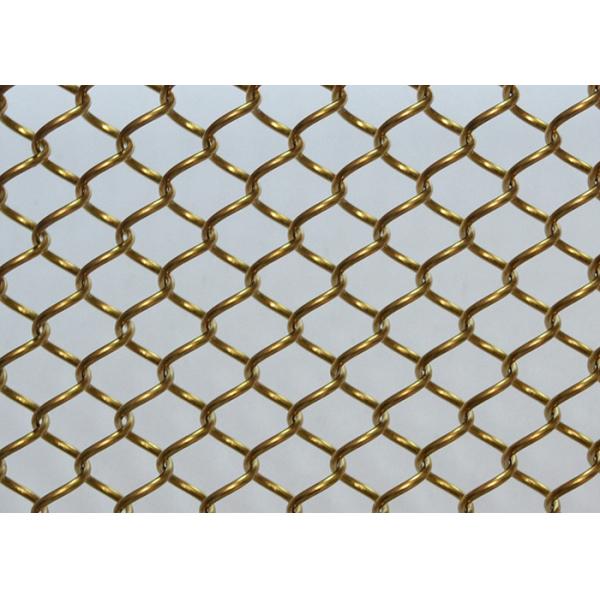 Quality 3m SS304 Metal Coil Drapery PVD Finish for sale