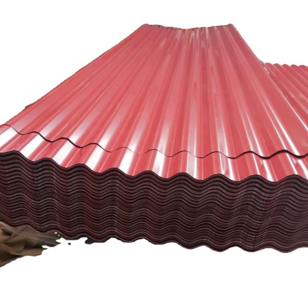 Quality Colored 4 X 8 Corrugated Metal Panels 0.12-6mm for sale