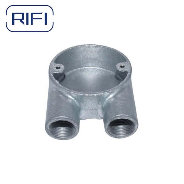 Quality BS EN61386 Branch U Way 25mm Junction Box Malleable Iron Pvc Conduit Box for sale