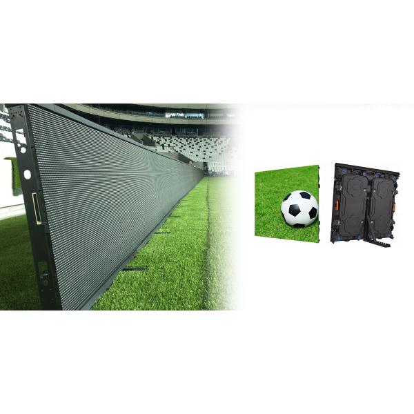 Quality 10000 Pixel/sqm Resolution Stadium LED Display made from Cold Rolled Steel and SMD3535 for sale