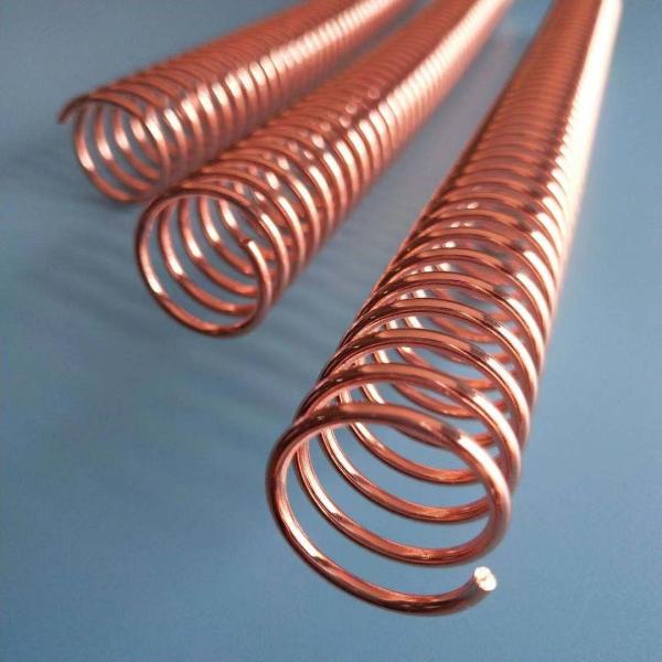 Quality Plating Wire Diameter 2.0mm Metal Spiral Binding Coils for sale
