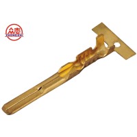 Brass  Auto Wire Terminal Connectors  3mm Width Automotive Electrical Terminals