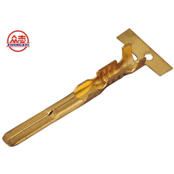 Quality Brass  Auto Wire Terminal Connectors  3mm Width Automotive Electrical Terminals for sale