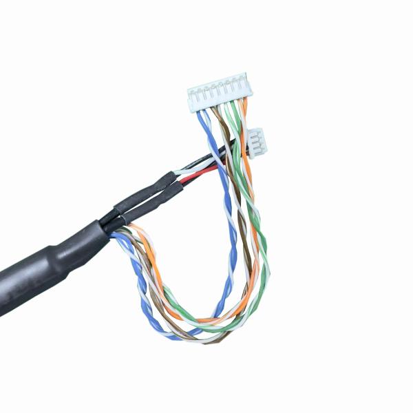 Quality 3.5 PITCH-4 Pin Electrical Wiring Harnesses Terminal Male Green DC5.5*2.1 Bus 3 for sale