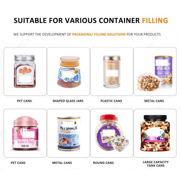 Quality Fully Automatic Food Can Filling Machines for sale