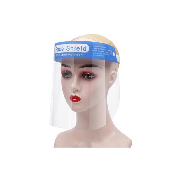 Quality Polypropylene Breathable Visor Dental Face Shield For Loupes With Light Hygiene for sale