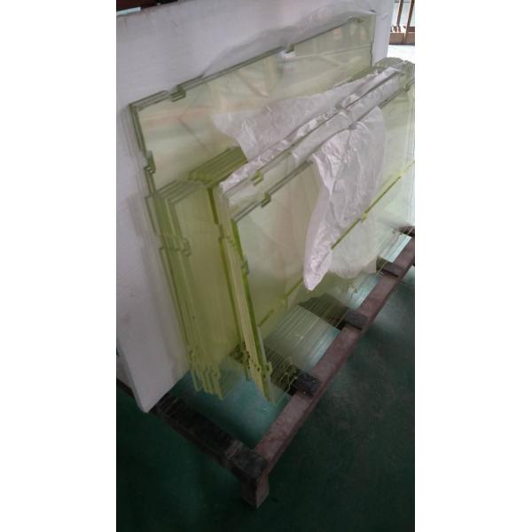 Quality Observation Window Lead Glass Shielding 18mm Radiation Proof High Content for sale