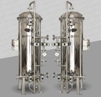 Quality 1500L/H Stainless Steel Water Treatment Softener For Domestic Water In Hotels for sale