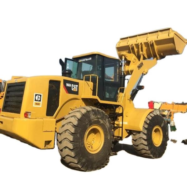 Quality Second Hand CAT966H Front End Loader Original Engine Machine Weight 60000 150000 for sale