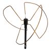 china 300-400MHz Fiberglass Four-Leaf Clover Antenna UAV 300W with 360° Working Range