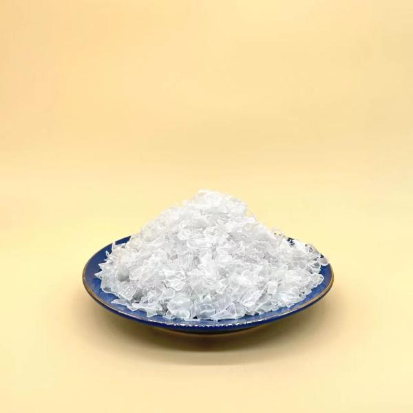 Quality Eco-Friendly RPET Flakes Recycled For Bottle Making for sale