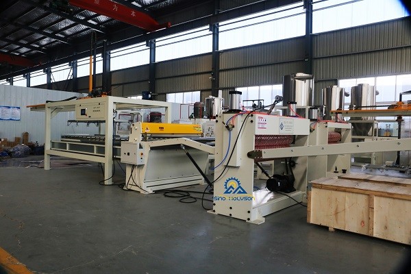 Quality 2440mm Length PVC Artificial Marble Sheet Machine extrusion line With ABB for sale
