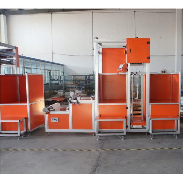 Quality Separated HEPA Filter Fiber Glass Pleating Machine 50 - 300mm Pleating Depth for sale