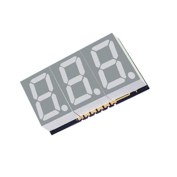Quality Common Anode 3 Digit SMD LED Display Module 0.39 Inch White Color for sale