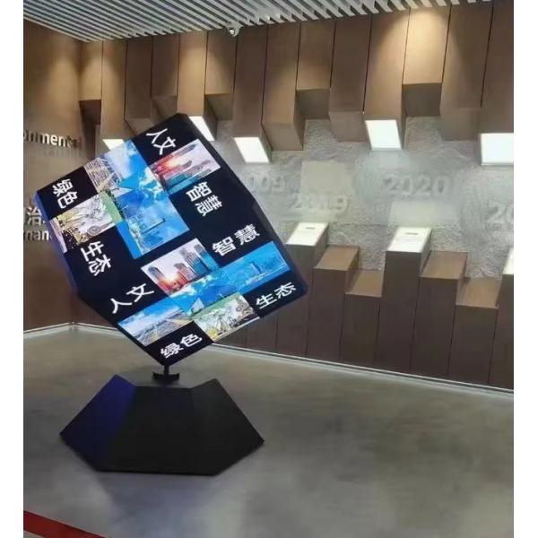 Quality P2.5 P3 P3.91 P4.81 LED Cube Logo Display Creative LED Display Screen for Indoor for sale