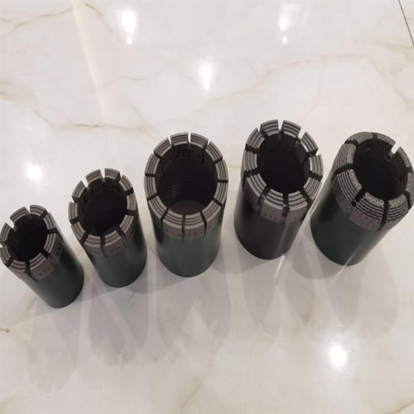 Quality HQ Impregnated Diamond Core Drill Bit For Drilling Hard Dense Formations for sale