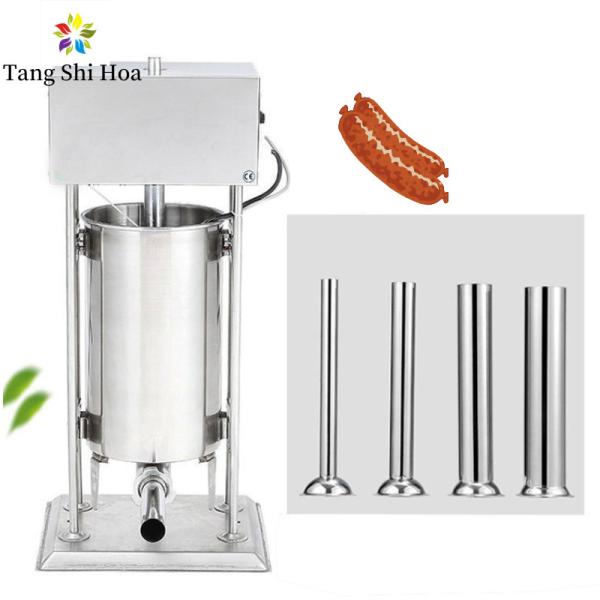 Quality 15L Sausage Stuffer Machine Electric Stainless Steel Electric Sausage Machine for sale