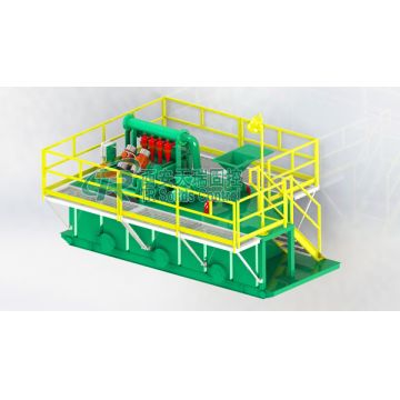 Quality API Standard 200 GPM Drilling Mud Treatment And Disposal System with 4 for sale