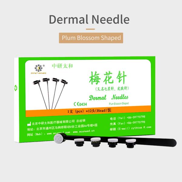 Quality Disposable Sterile Plum Blossom Needle Therapy Acupuncture Dermal Hammer Needle for sale